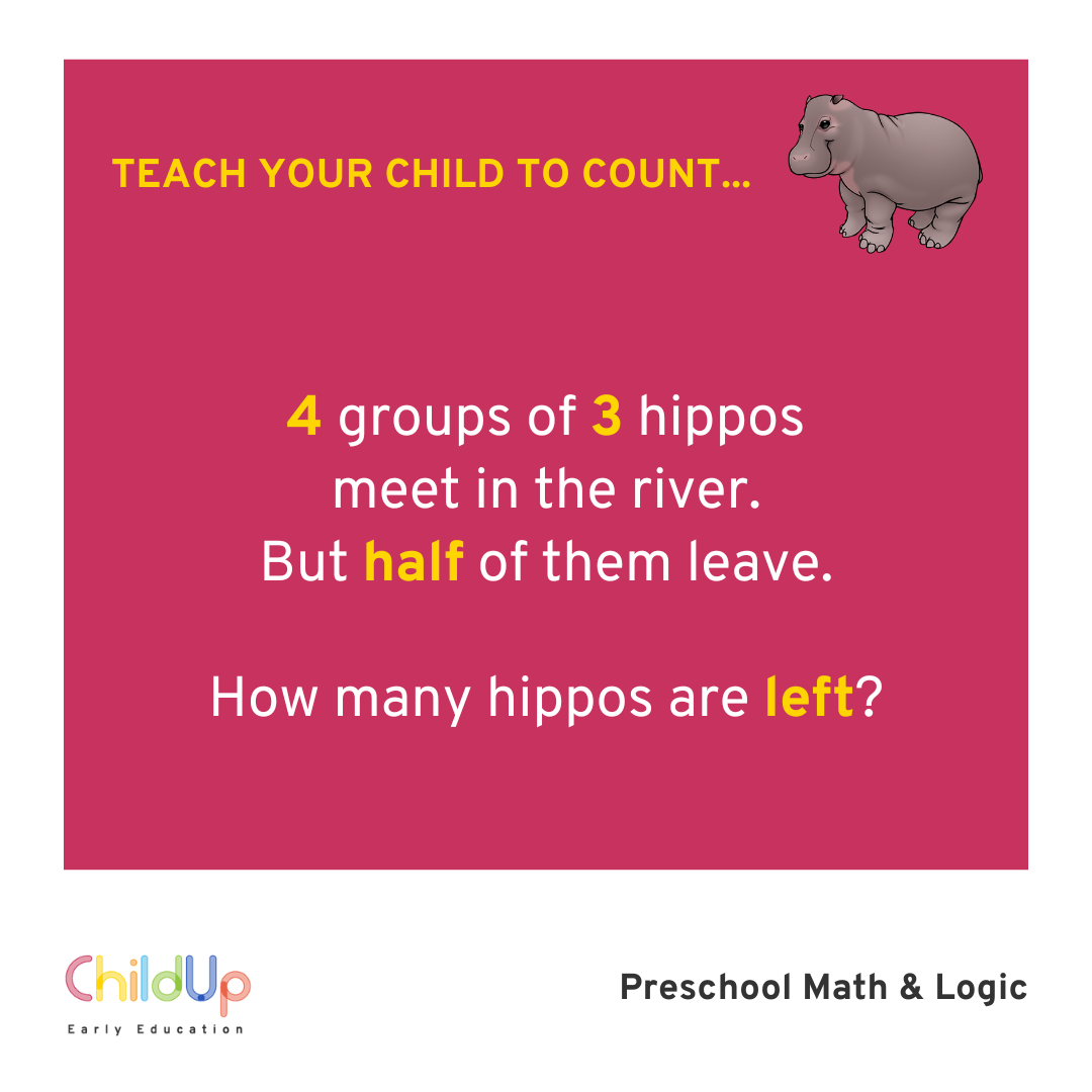 PRESCHOOL MATH & LOGIC - Teach your child to count...