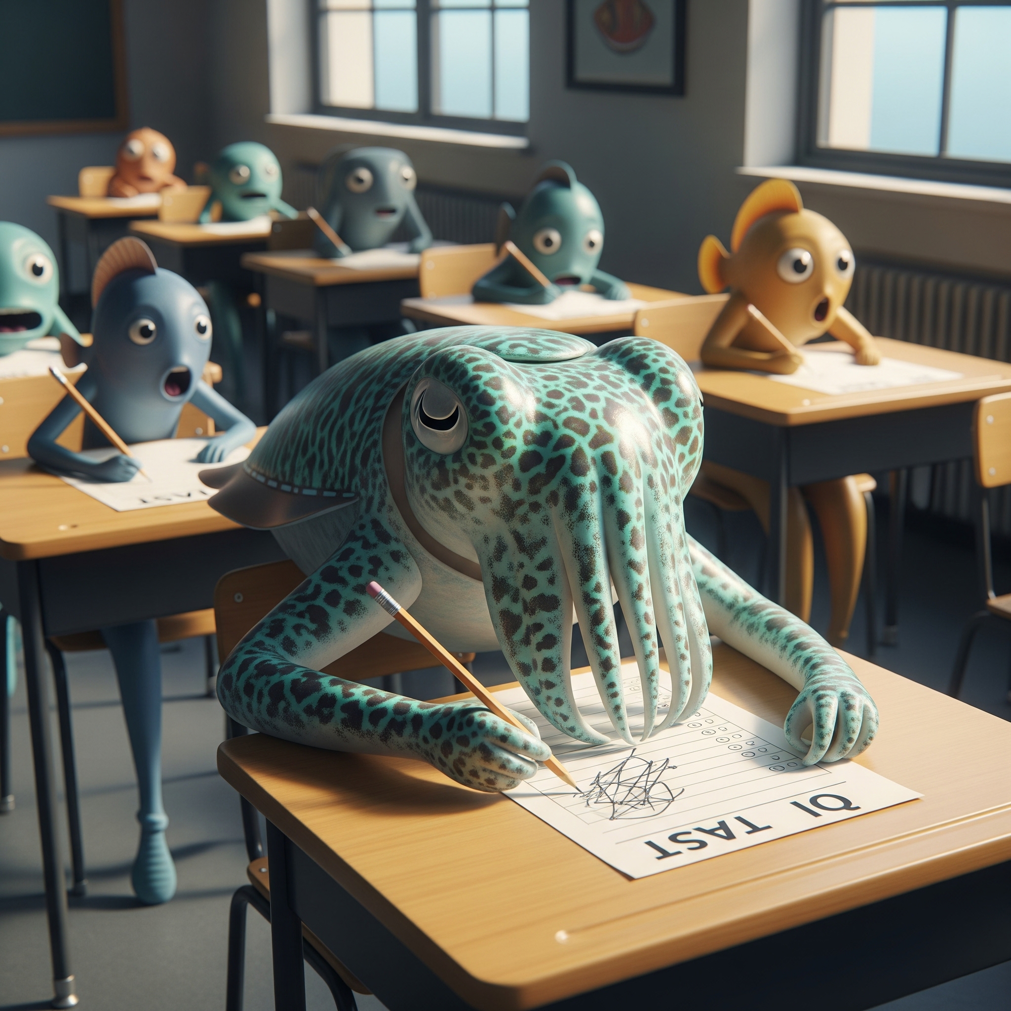 Cuttlefish display self-control in their own marshmallow test