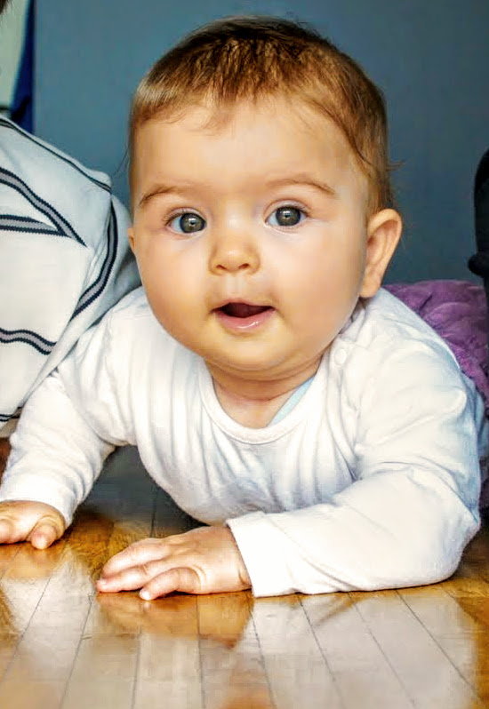 Most babies start crawling in their first year